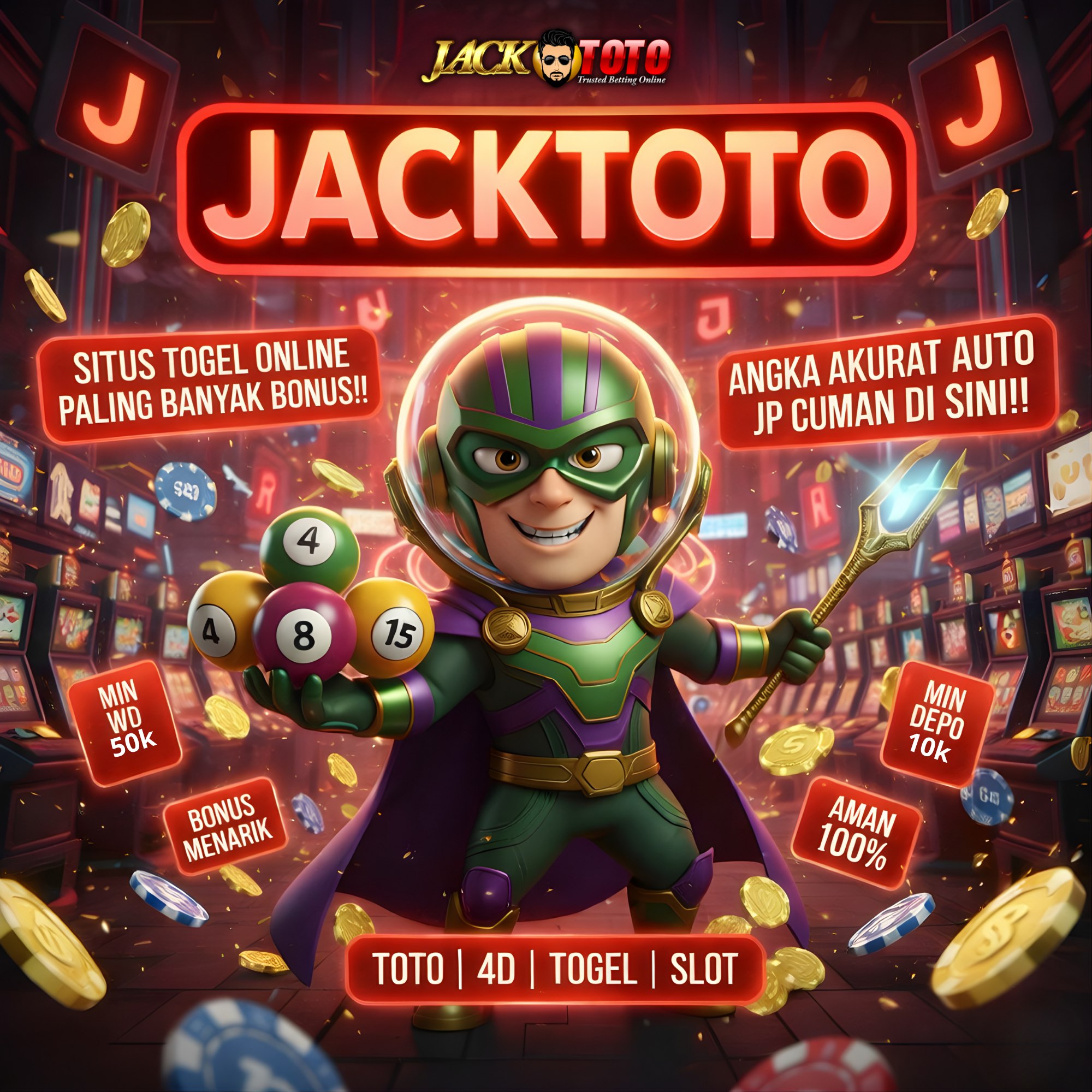 JACKTOTO ~ Pilihan Utama Situs Link Toto Togel 4D Result Cepat & Terpercaya